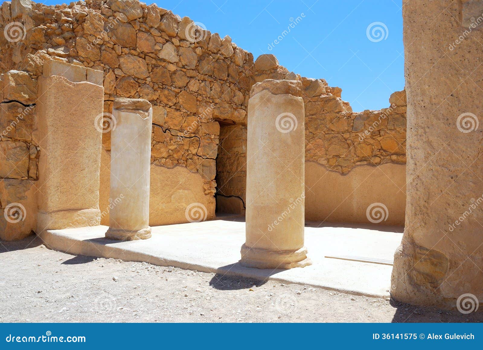 Ancient columns stock image. Image of history, column - 36141575