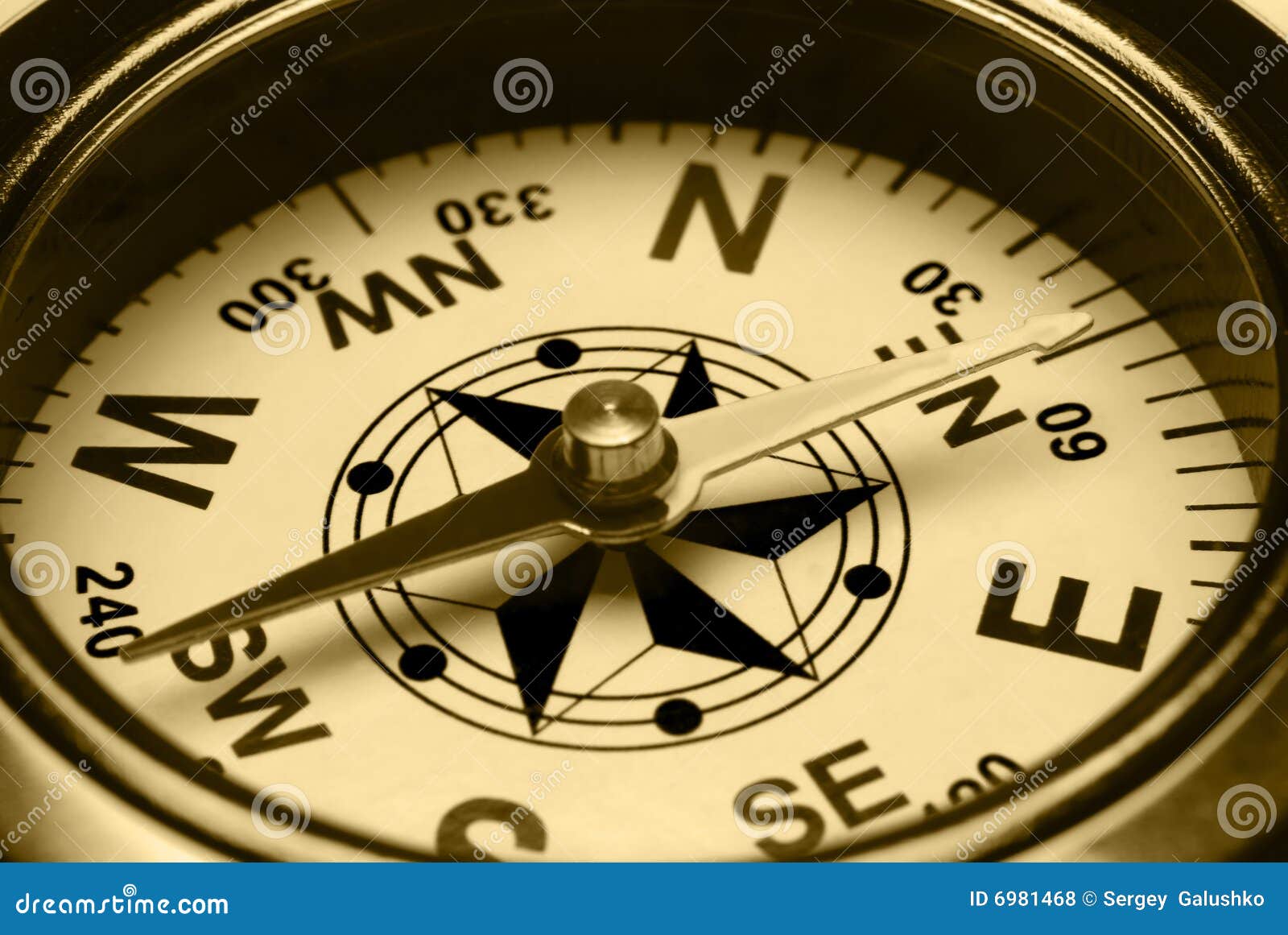 Ancient compass stock photo. Image of north, measurement - 6981468