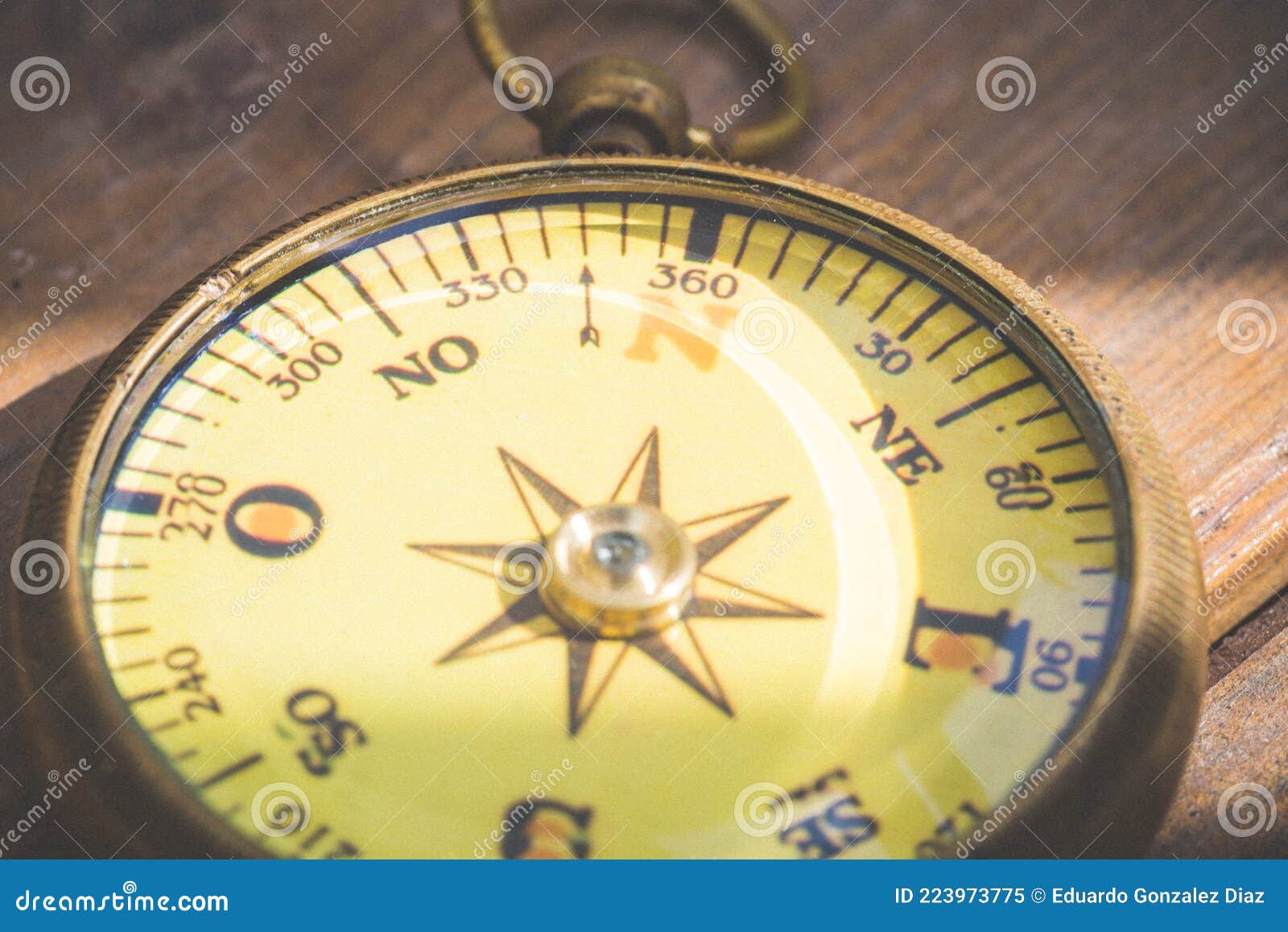 Ancient compass stock image. Image of lost, north, discovery - 223973775