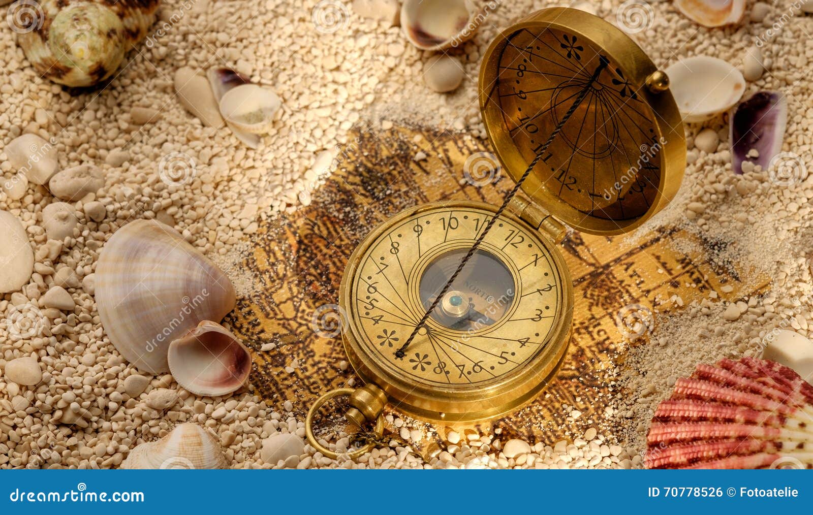 Ancient Compass Royalty-Free Stock Image | CartoonDealer.com #5666998