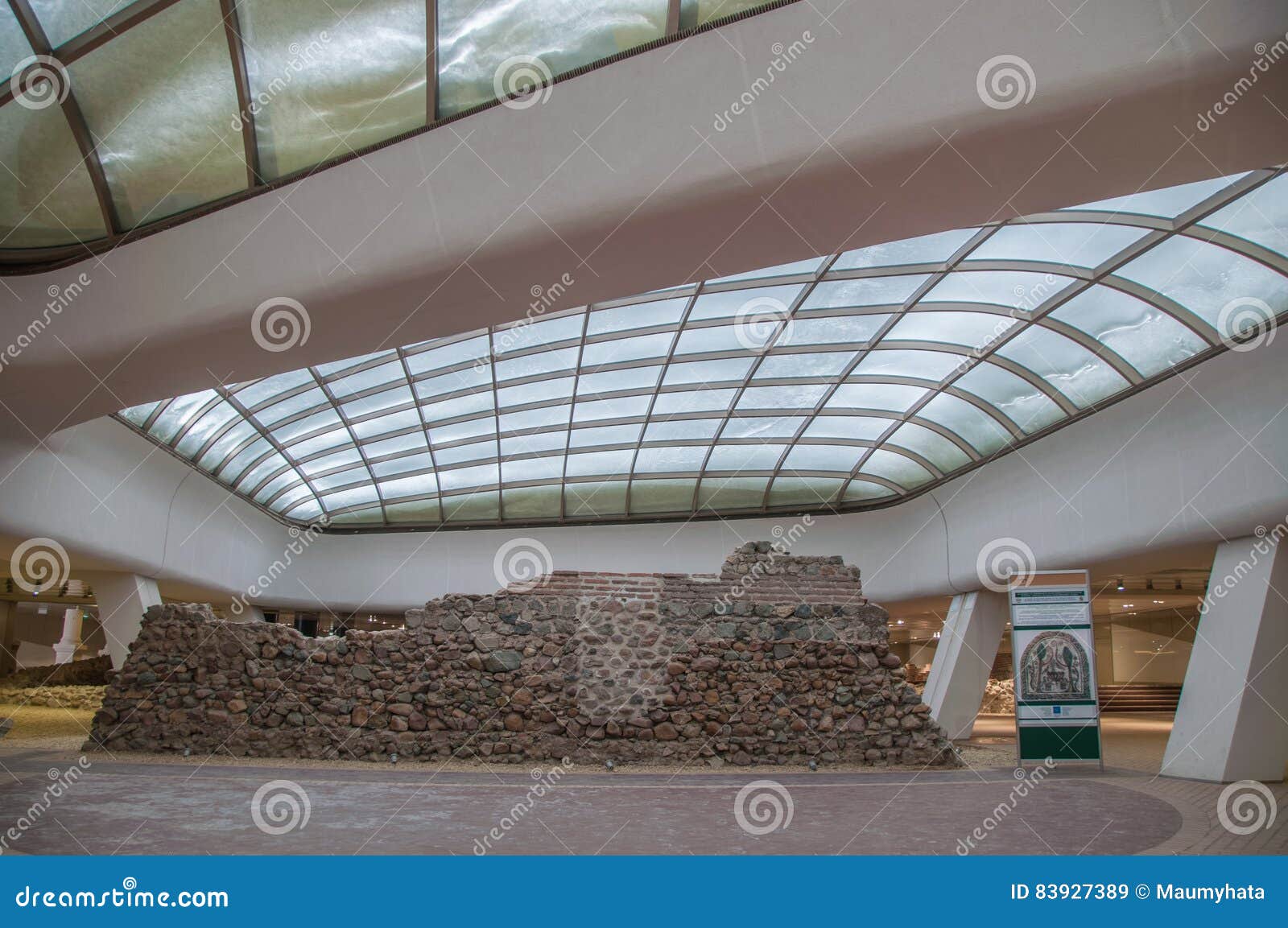 Ancient complex Serdika editorial stock image. Image of place - 83927389