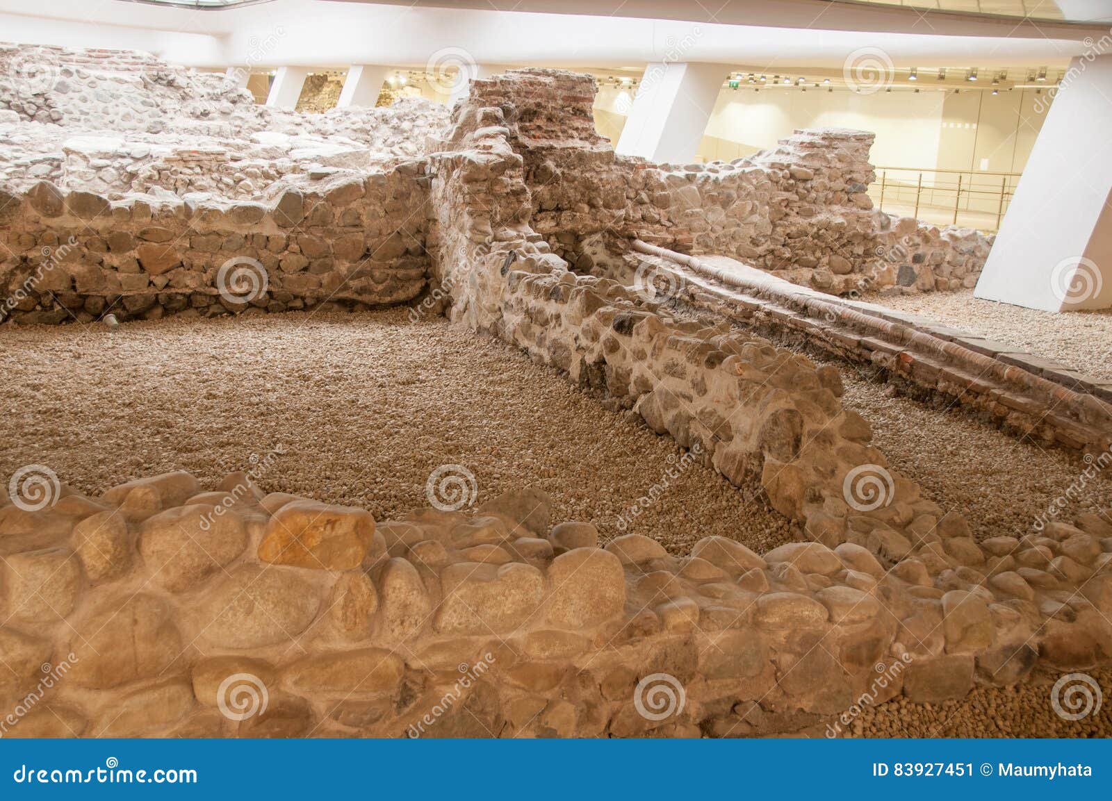 Ancient complex Serdika editorial photo. Image of attraction - 83927451