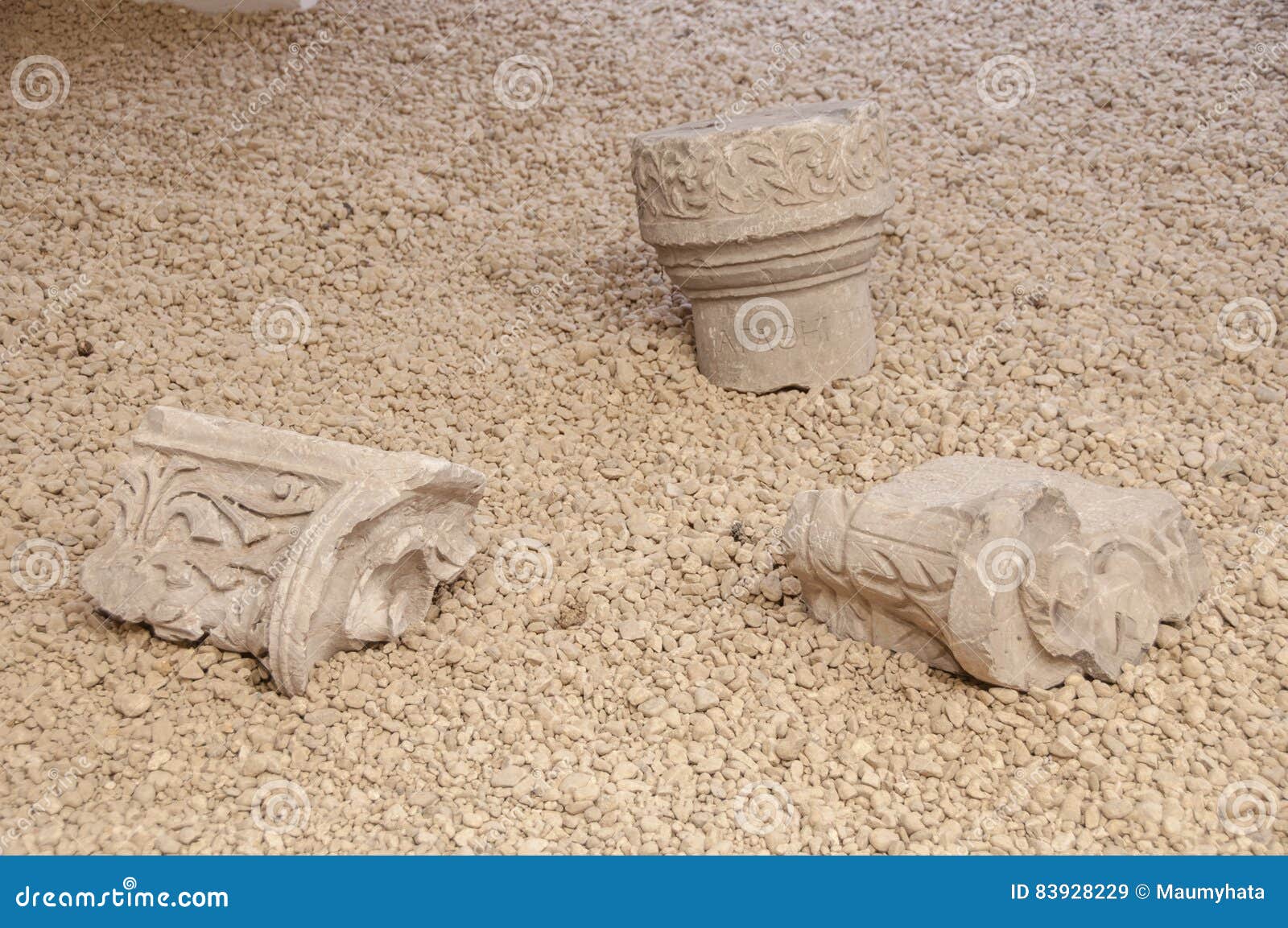 Ancient complex Serdika stock image. Image of flaming - 83928229