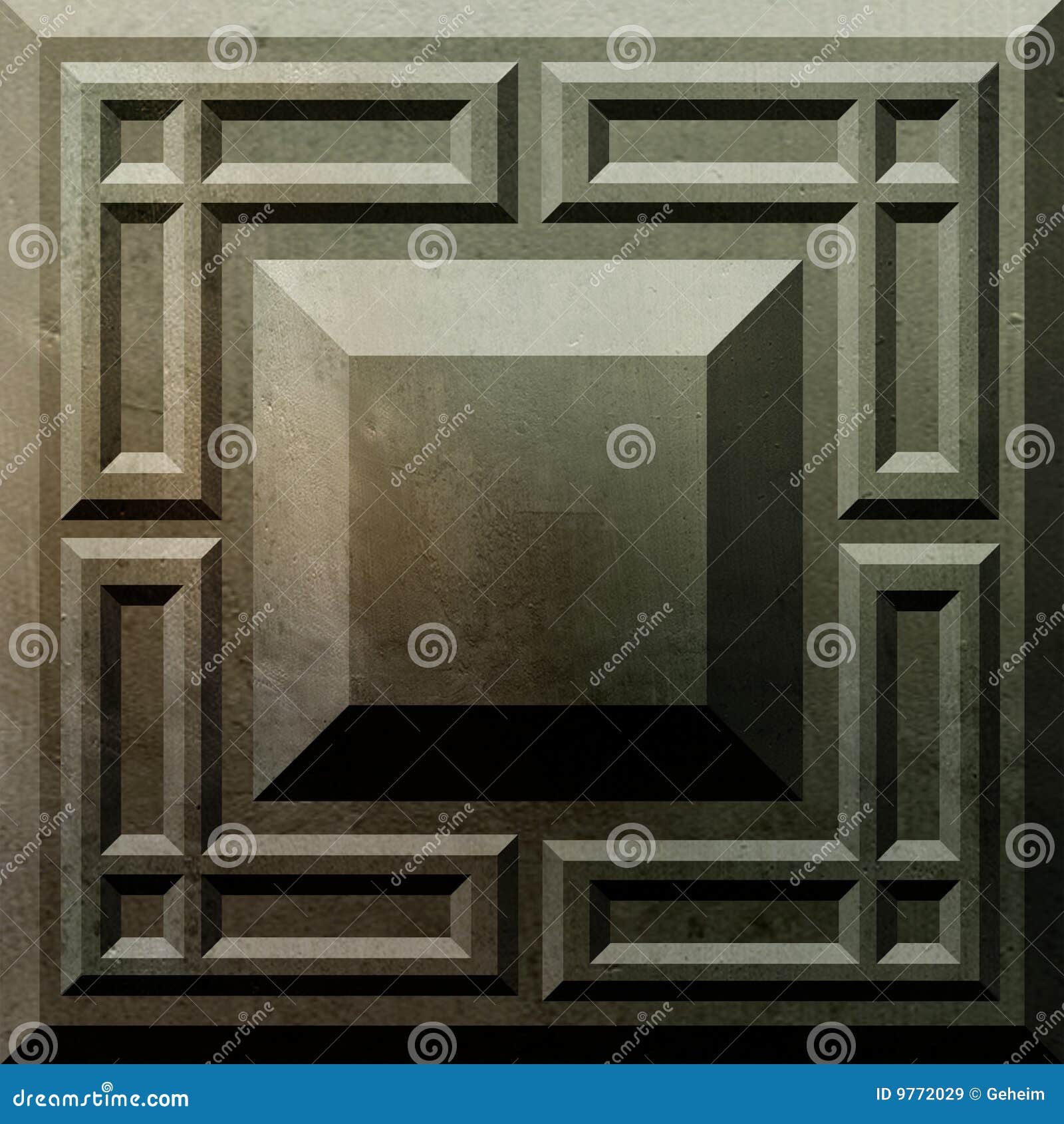 Ancient Concrete Block Series (1) Stock Photo | CartoonDealer.com #9771990