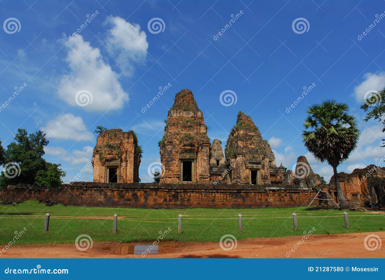 Ancient Construction Angkor Stock Photo - Image of historic, stone ...