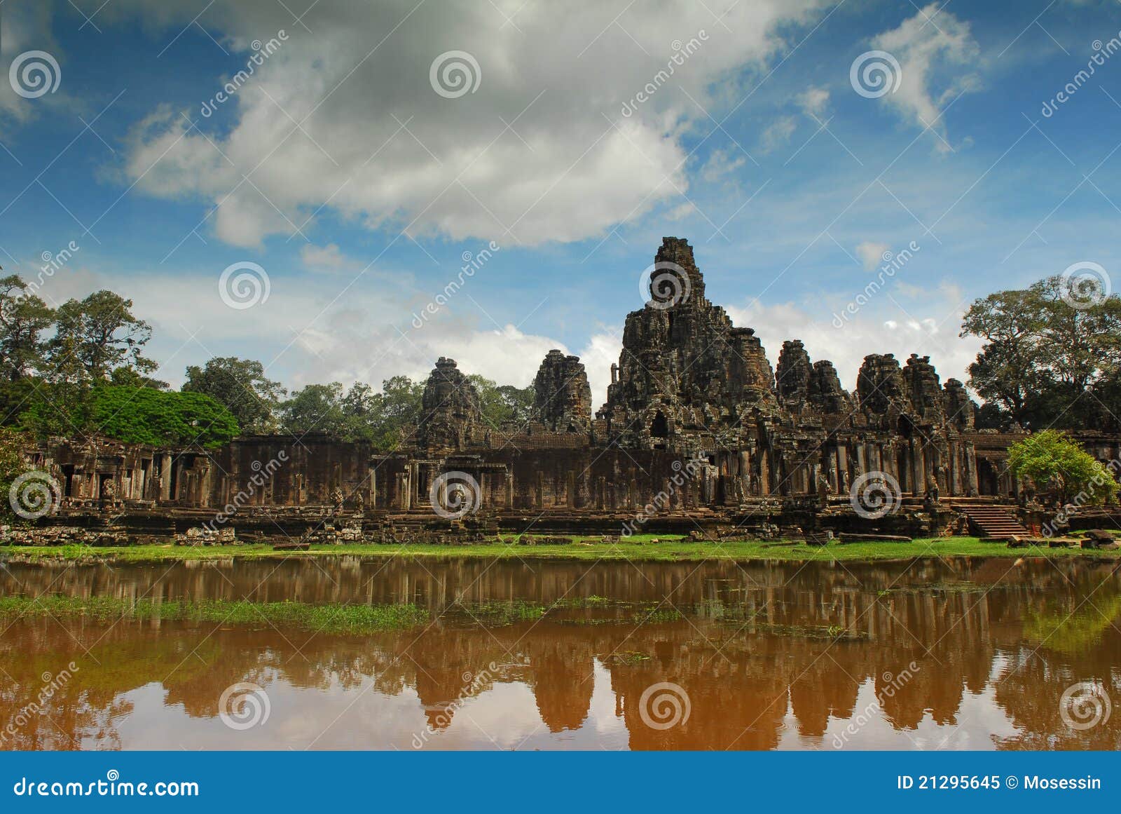 Ancient Construction Angkor Stock Image - Image of nature, landscape ...