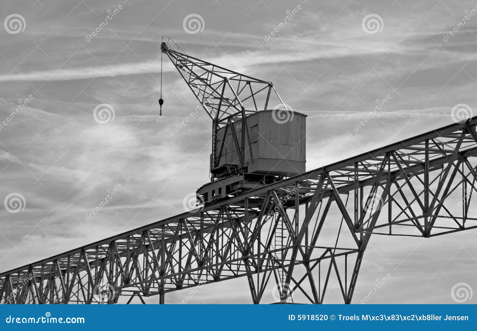 Ancient crane stock photo. Image of shipping, cargo, ancient - 5918520