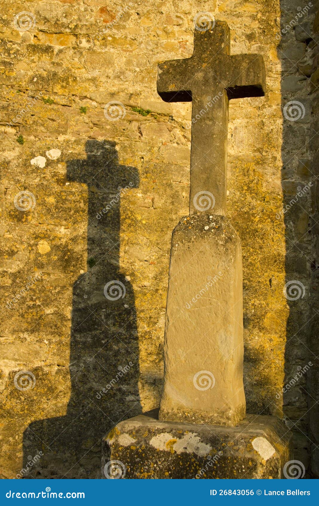 Ancient cross stock photo. Image of cross, symbol, stone - 26843056