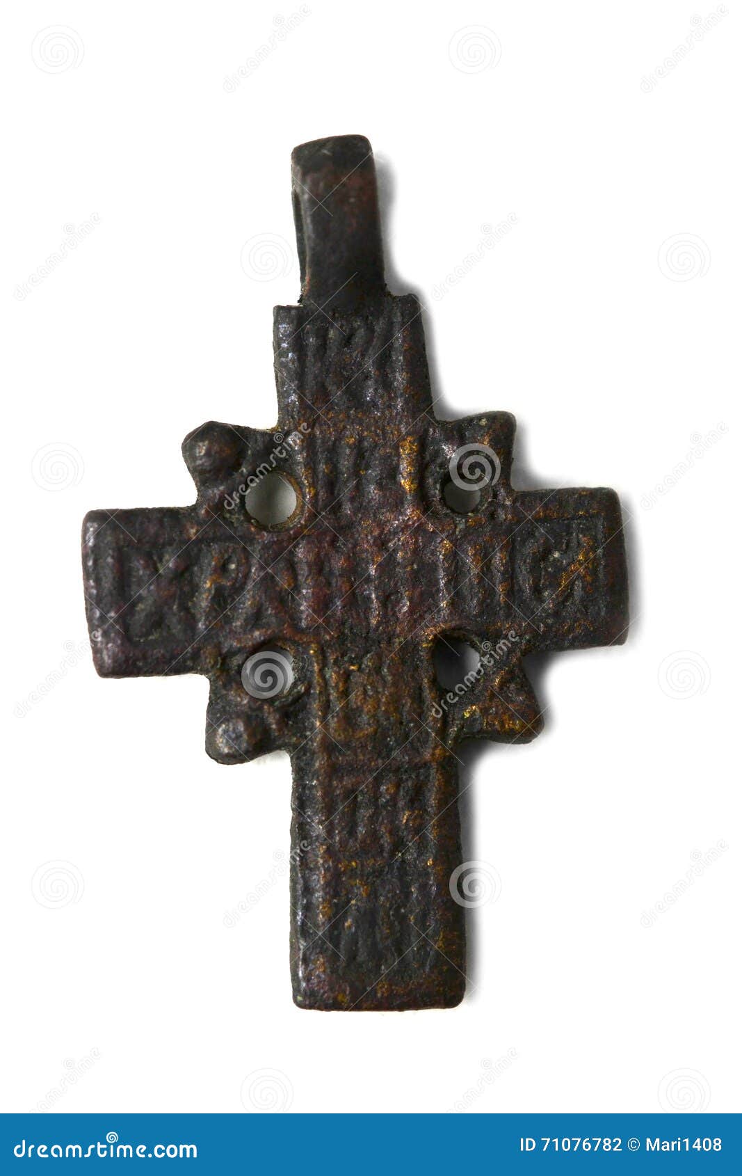 Ancient Cross On Cemetery Royalty-Free Stock Photography ...