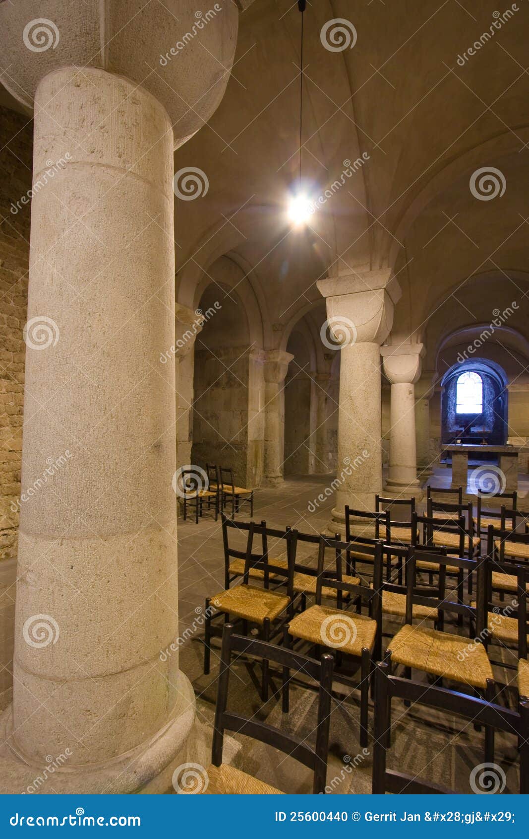 Ancient Crypt With Beautiful Architecture Royalty-Free Stock Photo ...