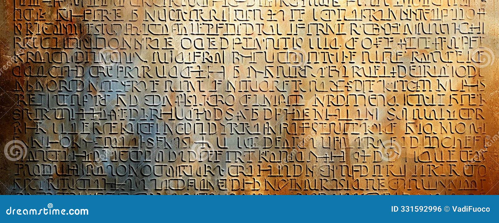 Ancient Cuneiform Sumerian Text. Historical Background on the Theme of ...