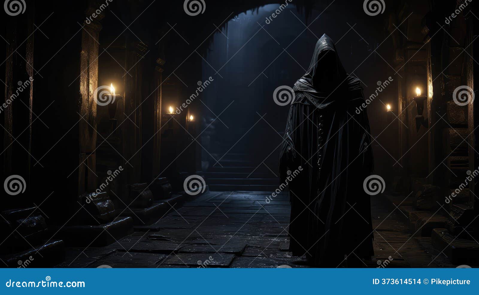 Ancient Dark Stone Stock Illustration | CartoonDealer.com #319351327