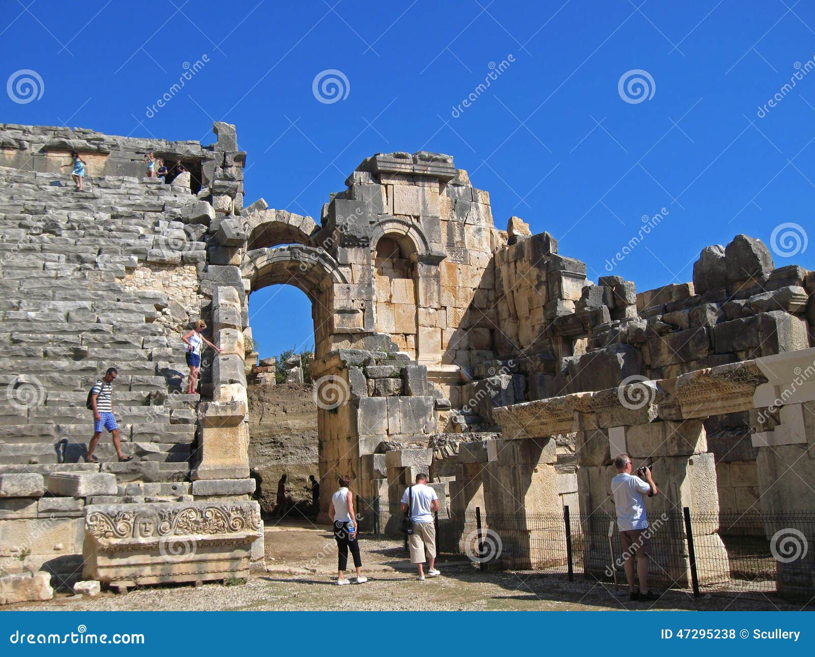 Demre, Turkey - July 2, 2019: Ancient Frescoes In St. Nicholas ...