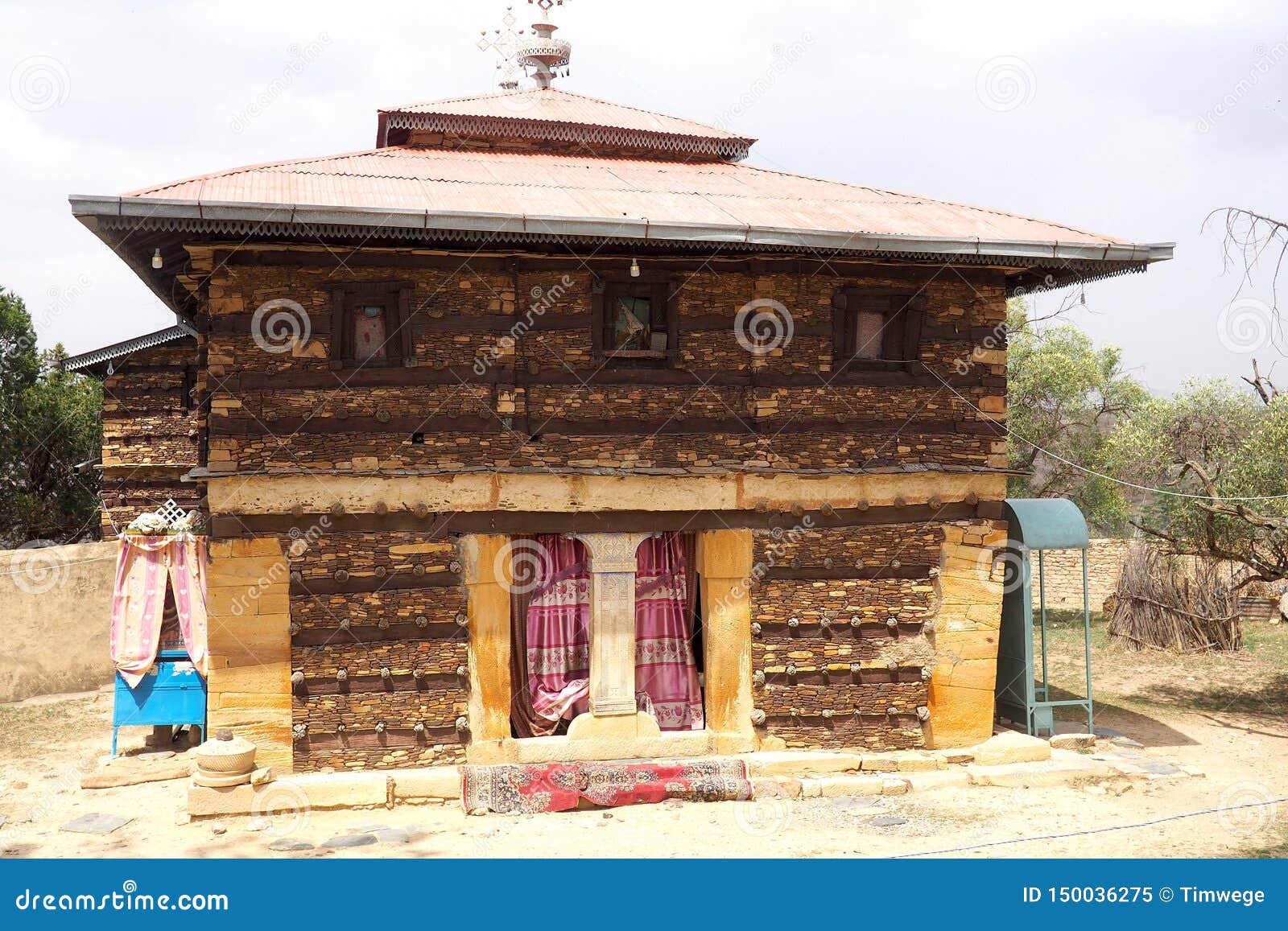 Debre Damo In Tigray, Ethiopia Stock Image | CartoonDealer.com #112489747