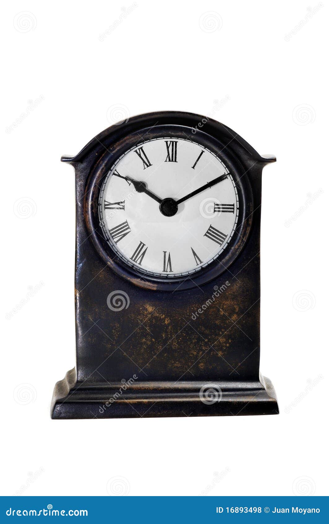 Ancient desktop clock stock photo. Image of dial, retro - 16893498