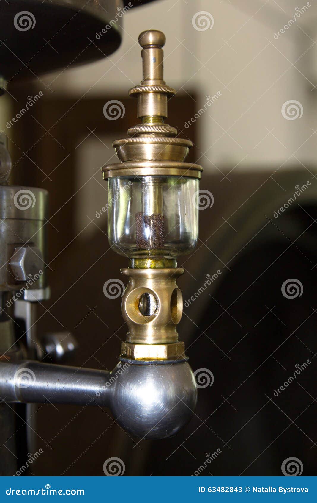 Ancient Device on Electrical Station Stock Image - Image of metal, test ...