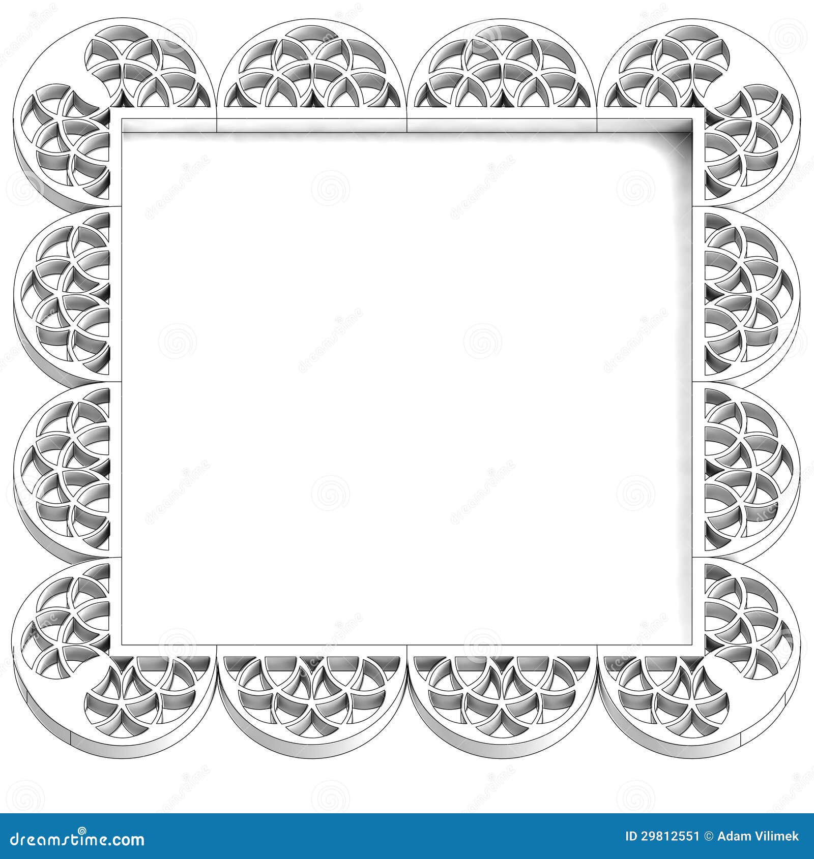 Stucco Frame. Moldings. Stucco Pattern Vector Illustration ...