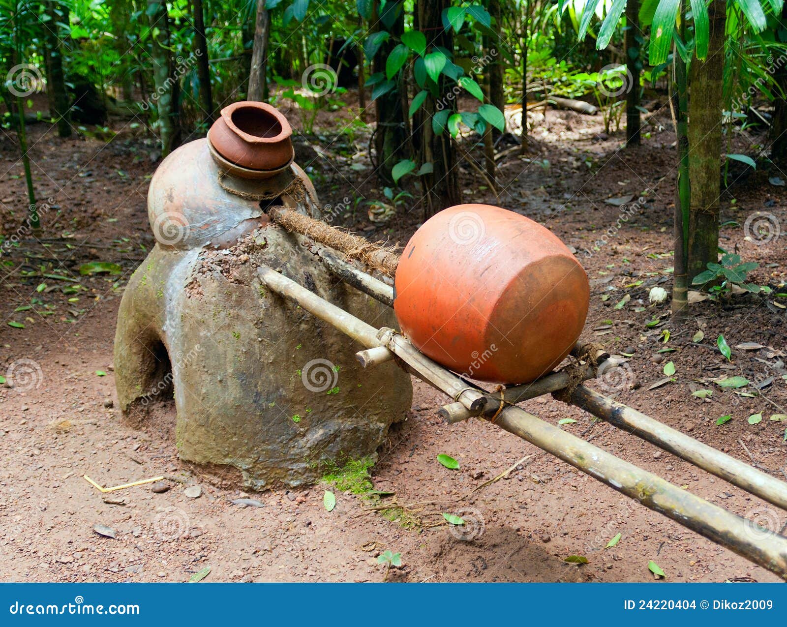 Ancient Distiller for Cashew Fenny Drink.Goa Stock Photo - Image of ...