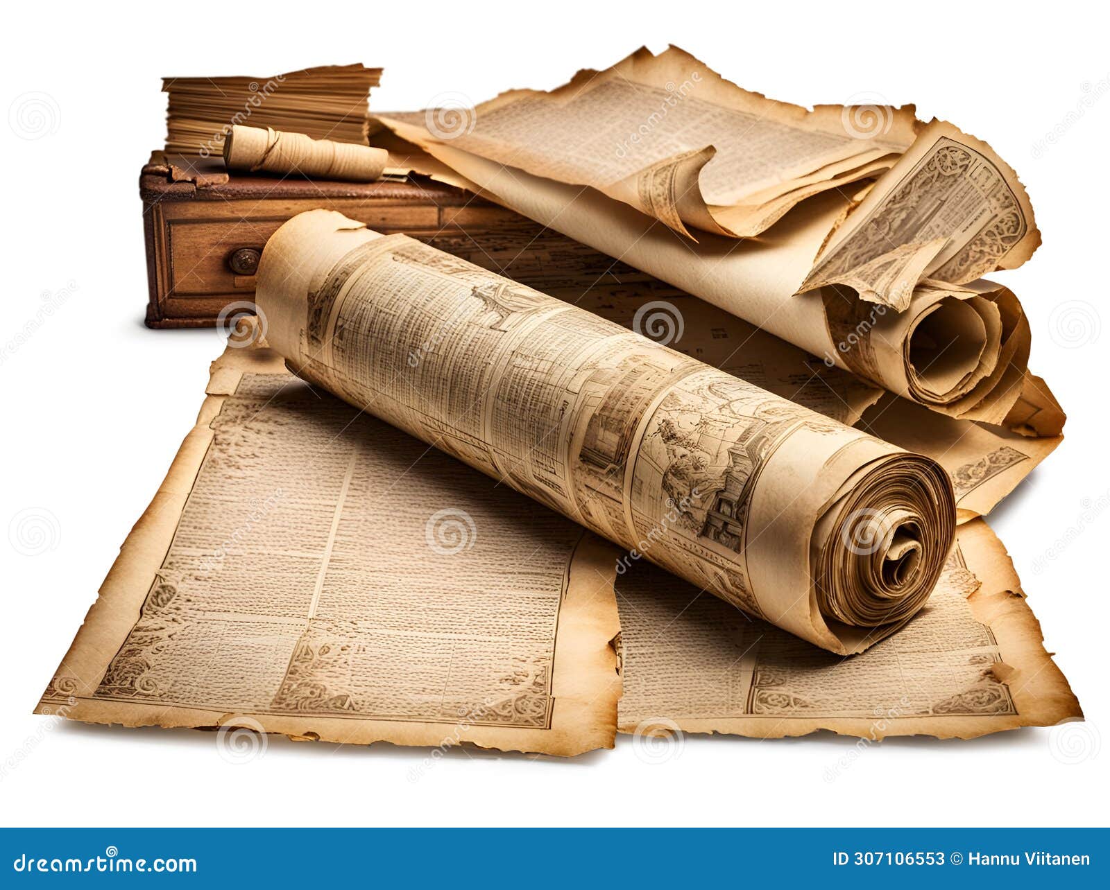 Old Document-Parchment Stock Photo | CartoonDealer.com #8724822