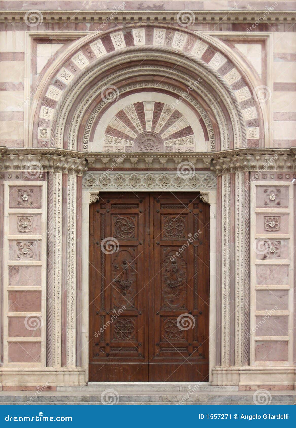 Ancient door stock image. Image of door, grosseto, middle - 1557271