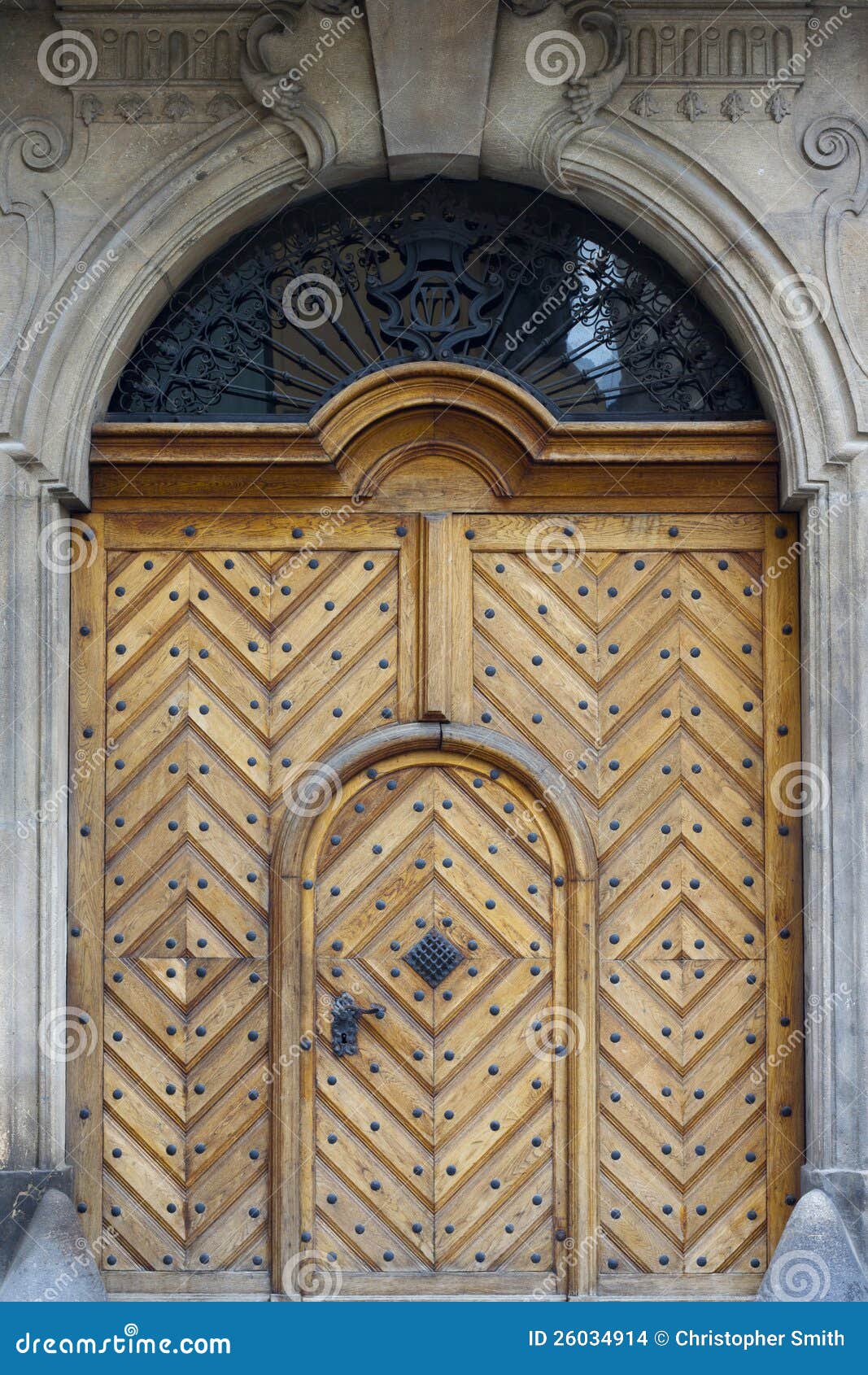 Ancient Door stock photo. Image of hinges, closed, doorstep - 26034914