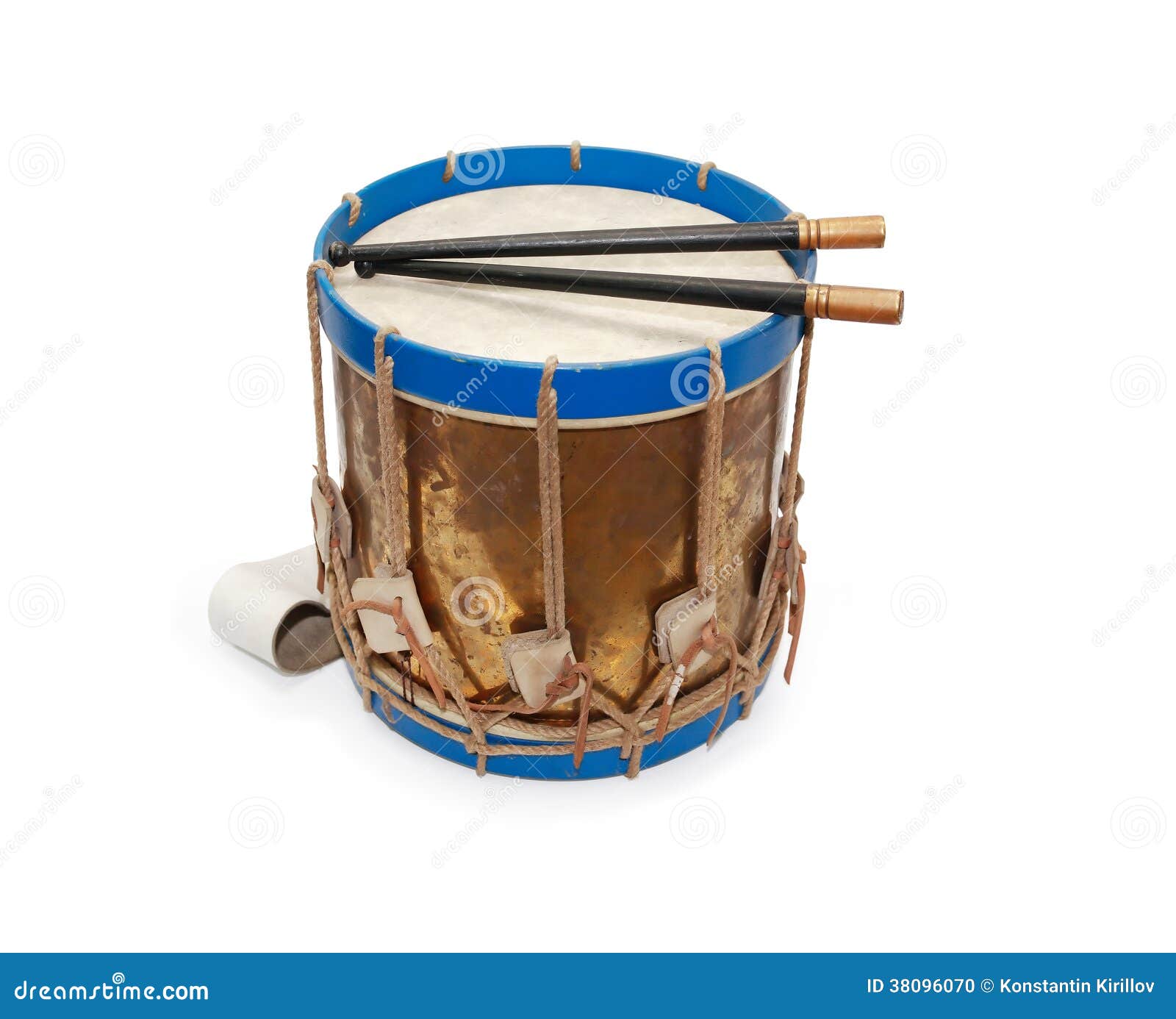 Ancient Drum stock photo. Image of personal, vintage - 38096070