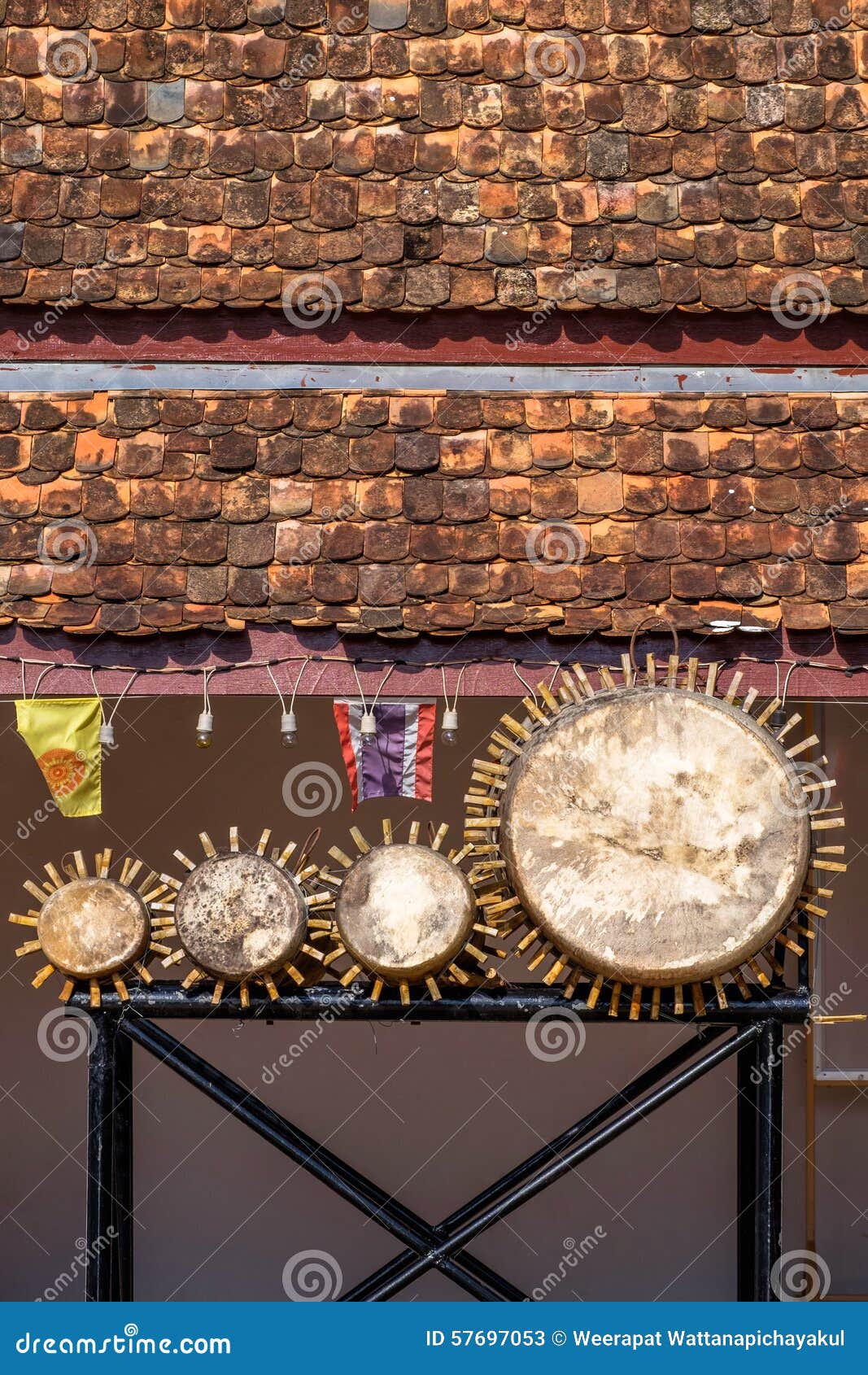 Ancient Drum stock image. Image of equipment, size, traditional - 57697053