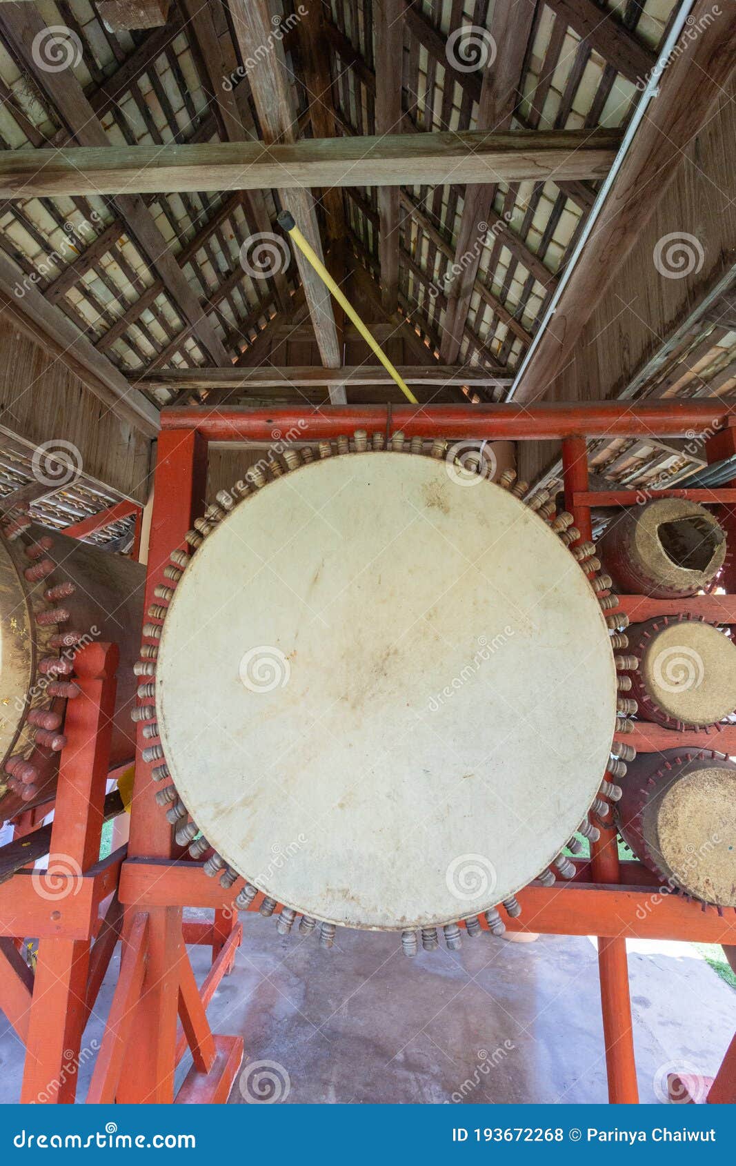 Ancient drums stock photo. Image of asian, music, ancient - 193672268