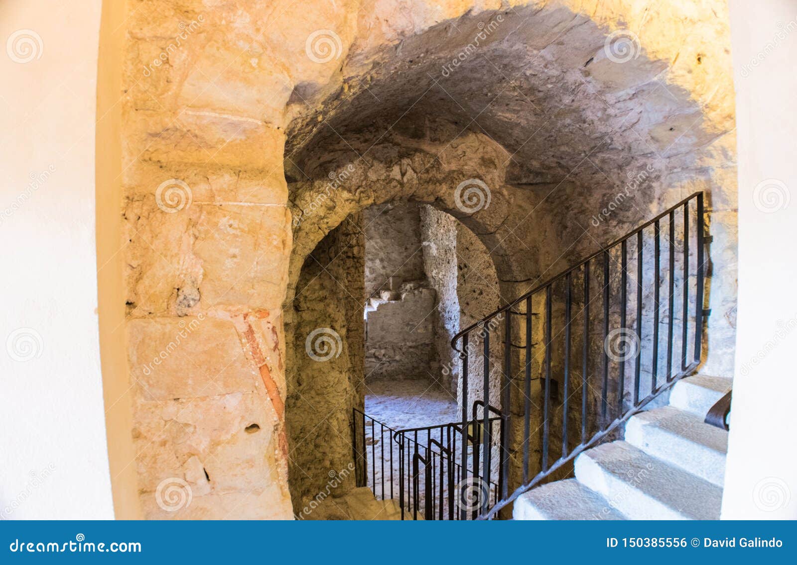 Inside Dungeon Mont Saint Michel Castle