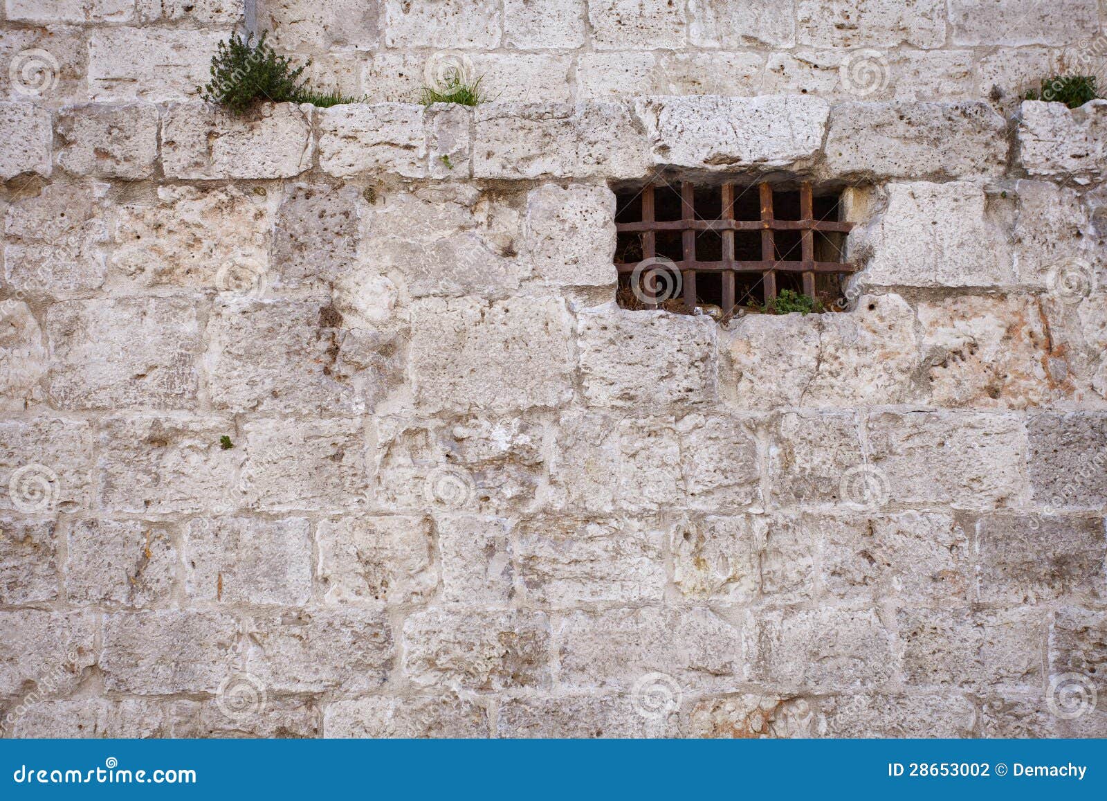 Ancient Dungeon Window stock photo. Image of space, architecture - 28653002