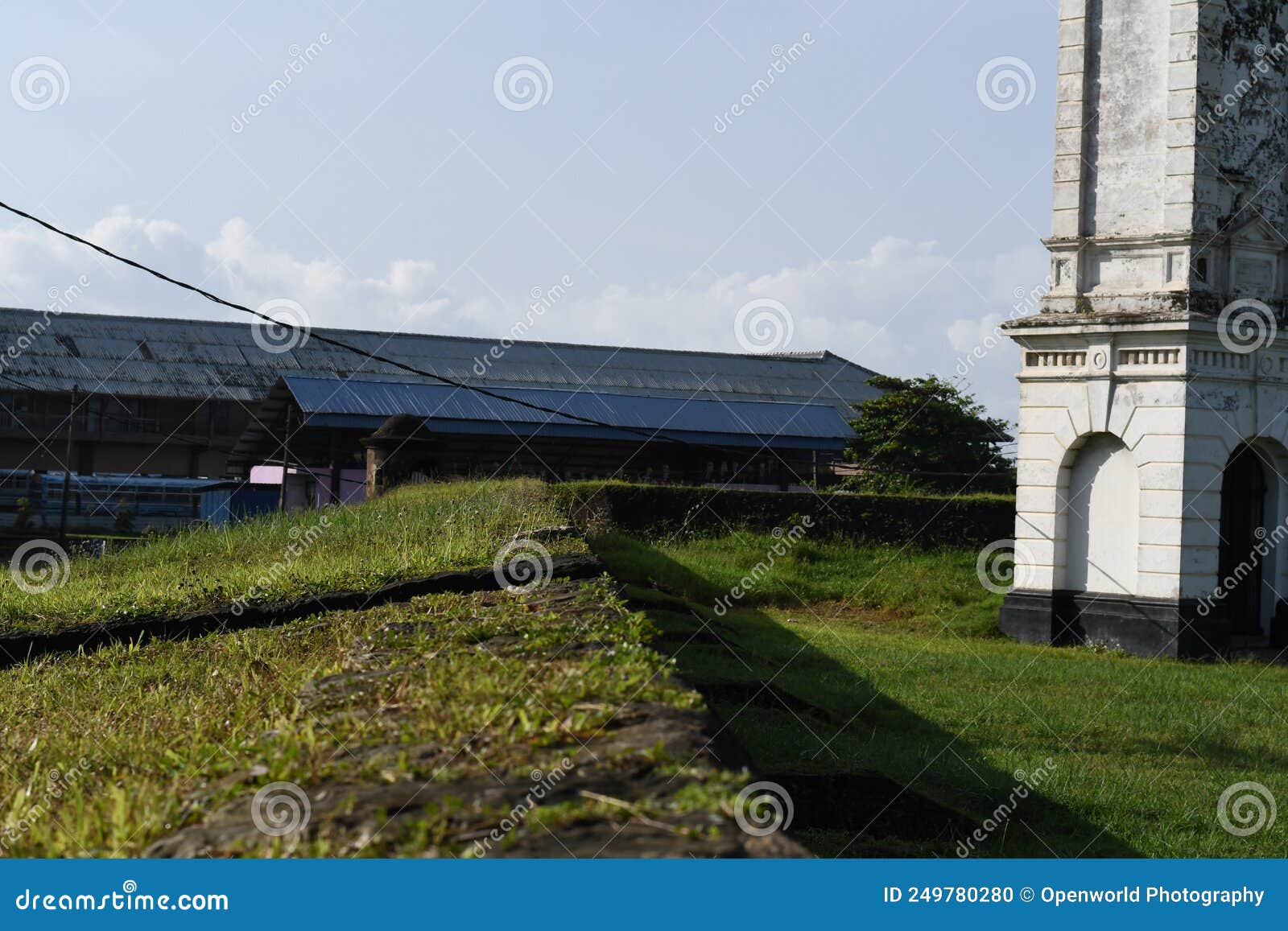 Ancient dutch building stock photo. Image of breakfast - 249780280