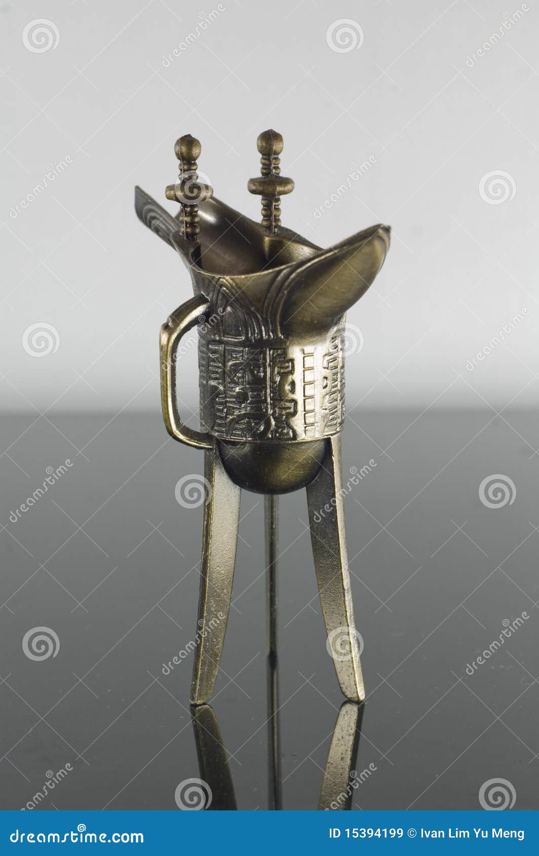 An Ancient Dynasty Wine Cup Stock Image - Image of liquor, three: 15394199