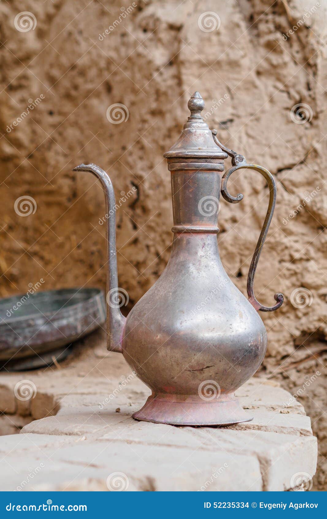 Ancient eastern pitcher stock photo. Image of aged, ornamental - 52235334