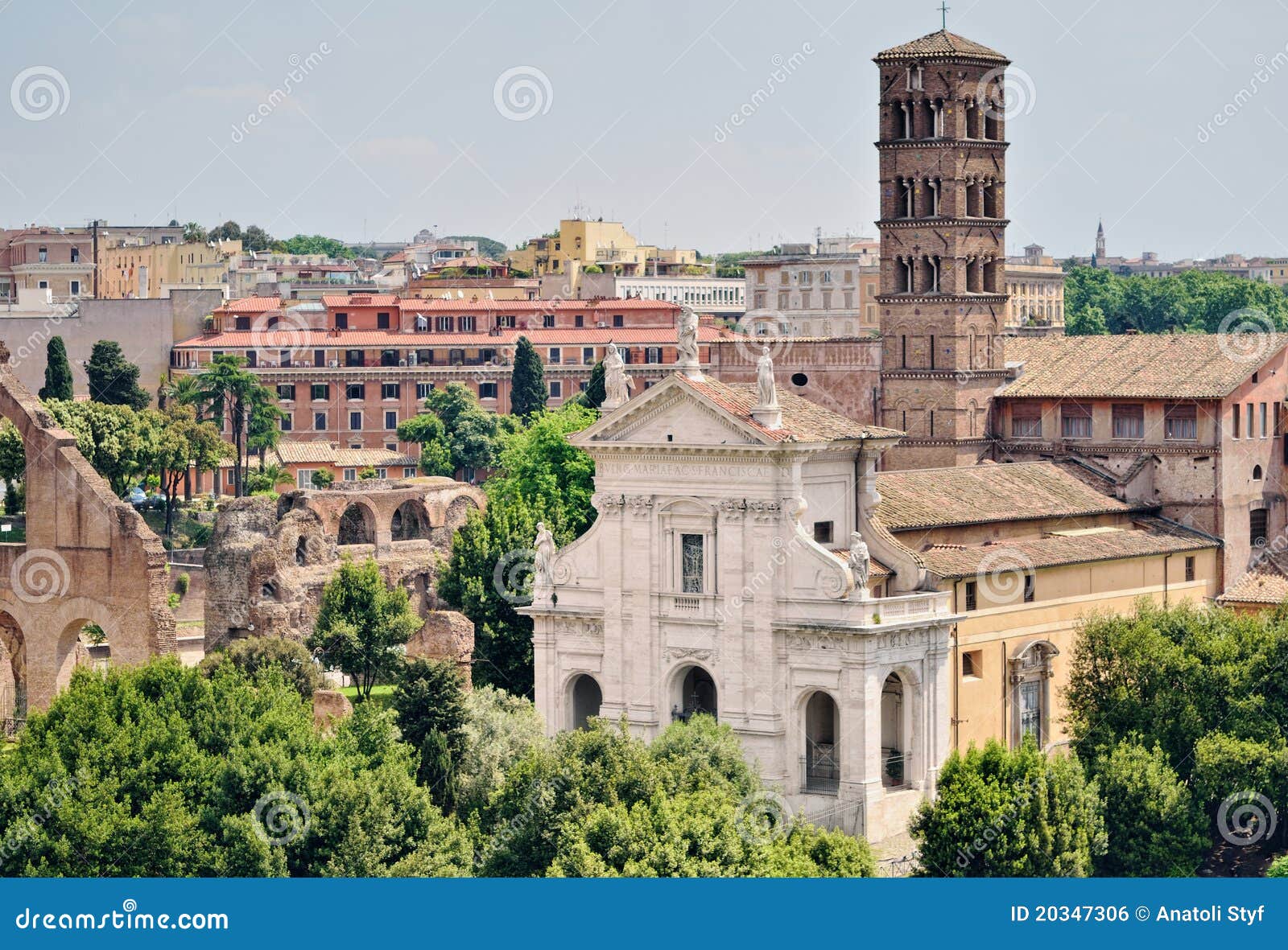 Ancient Edifices stock photo. Image of marble, italian - 20347306