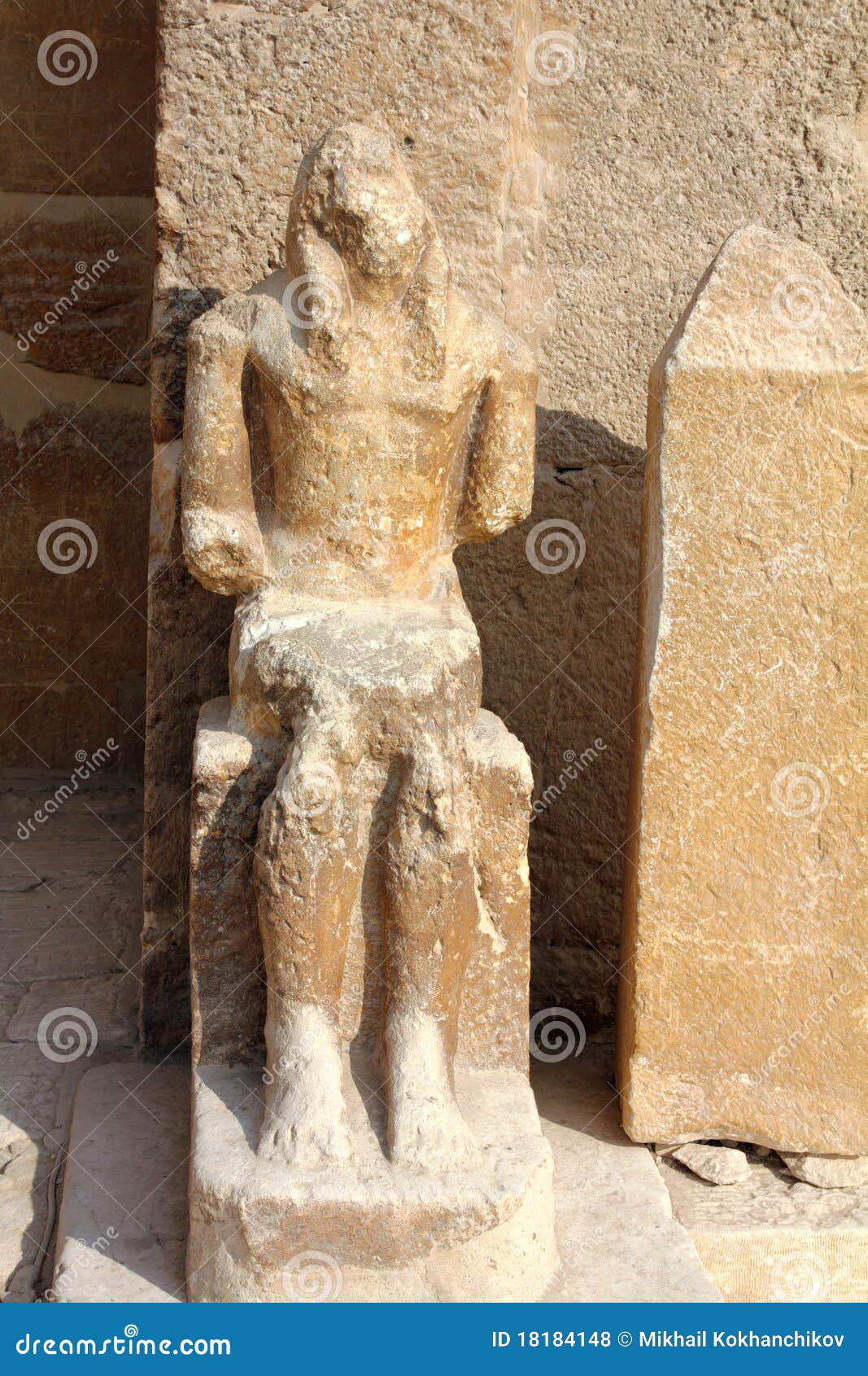 Ancient Egypt Statue in Cairo Stock Photo - Image of religion, culture ...