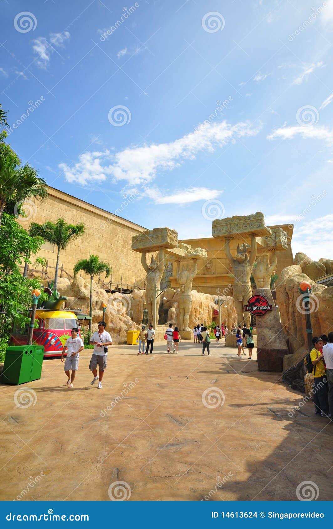 Ancient Egypt in Universal Studio, Singapore 4 Editorial Stock Image ...