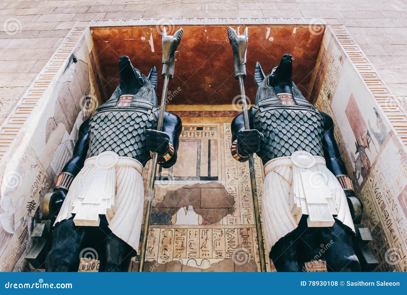 Ancient Egypt Zone in Universal Singapore Editorial Stock Photo - Image ...