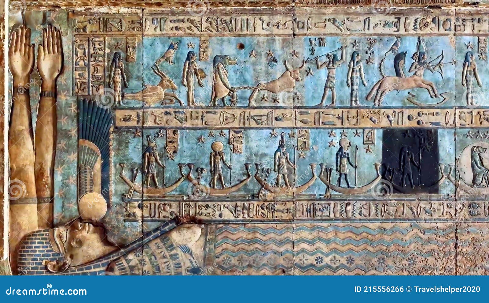 Ancient Egyptian Hieroglyphic Texts Editorial Photo - Image of temple ...
