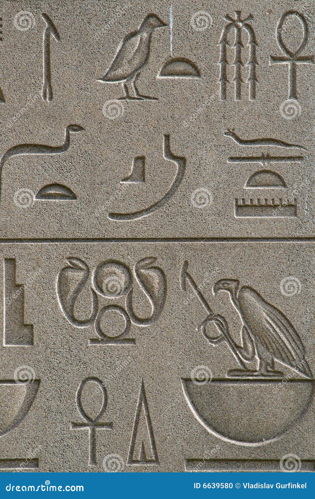 Ancient Egyptian Hieroglyphics Stock Photo - Image of temple ...