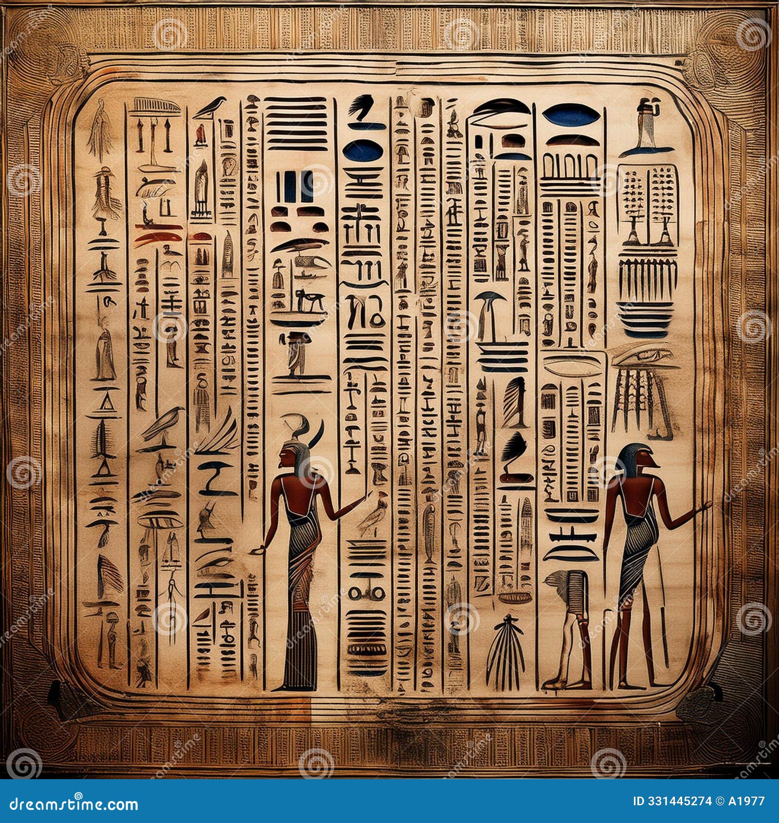 Ancient Egyptian Hieroglyphs, AI Generated Stock Illustration ... Ancient Egyptian Hieroglyphs, AI Generated Stock Illustration ...