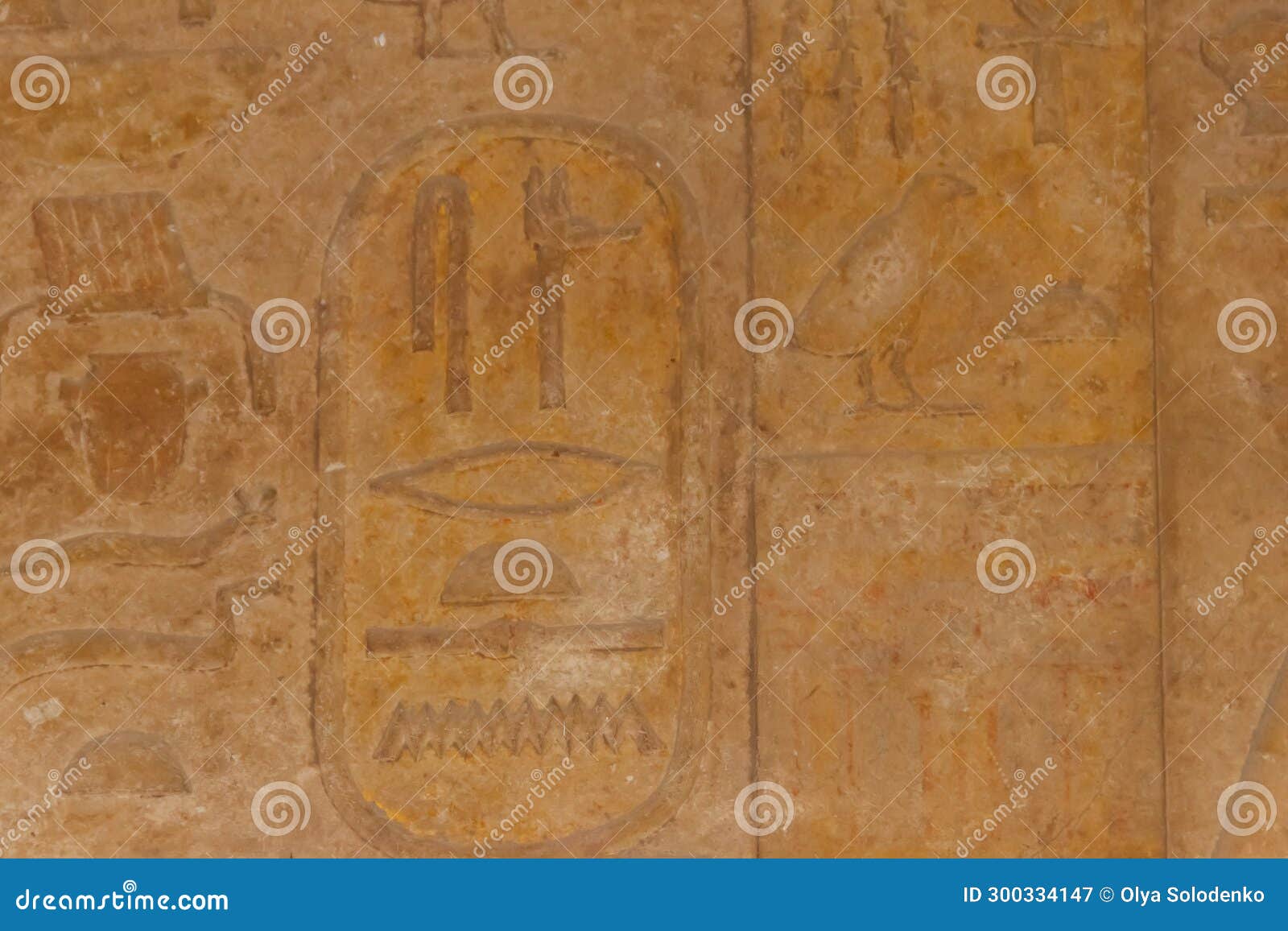 Ancient Egyptian Hieroglyphs Carved on Stone Wall Stock Image - Image ...