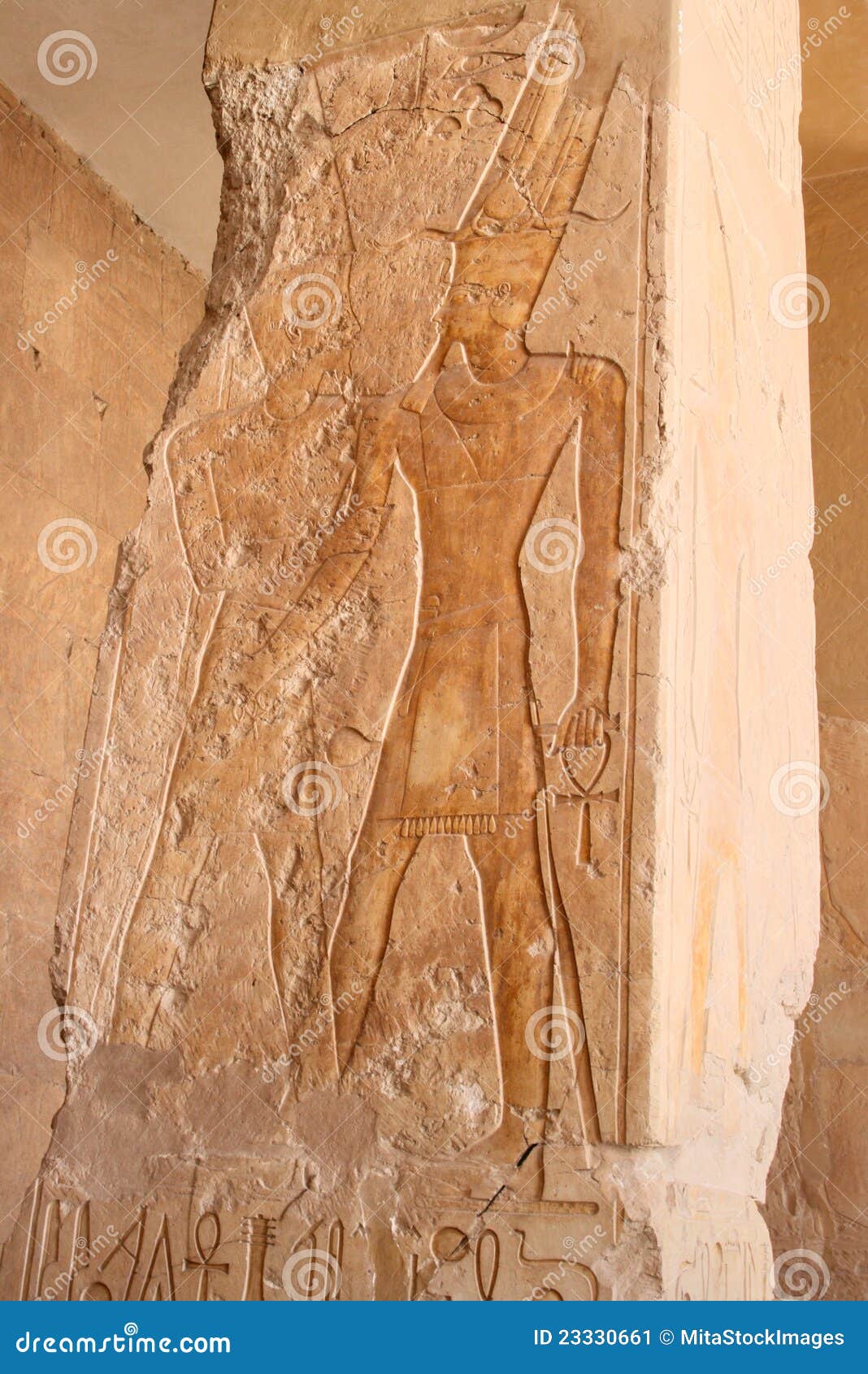 Ancient Egyptian image stock image. Image of tomb, history - 23330661