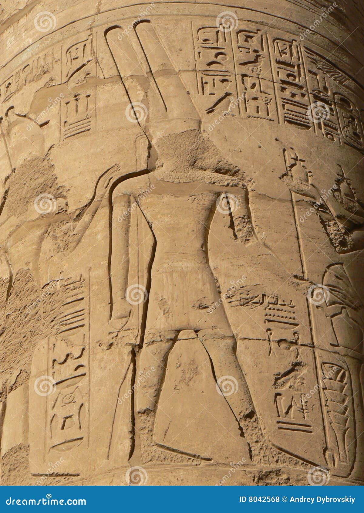 Ancient Egyptian reliefs stock photo. Image of emperor - 8042568