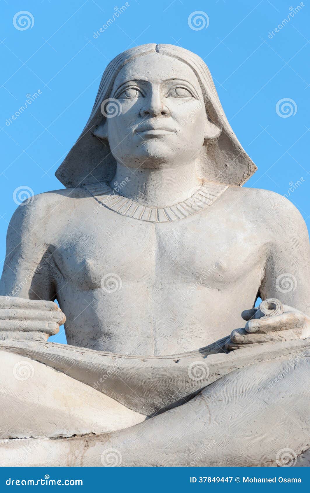 Ancient Egyptian Scribe stock image. Image of ancient - 37849447
