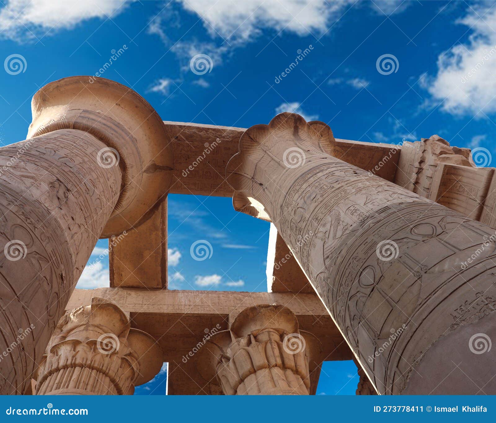 Ancient Egyptian Temple of Kom Ombo in Aswan, Egypt Editorial Photo ...