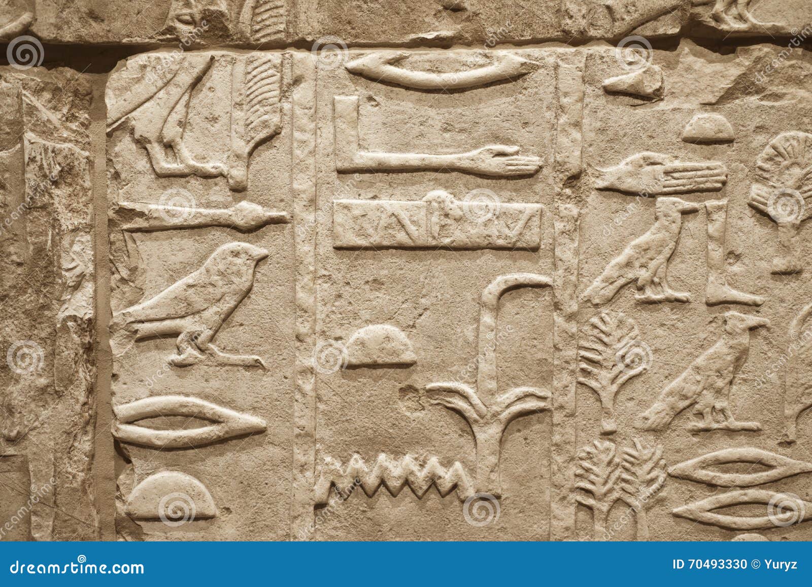 Ancient Egyptian wall stock photo. Image of hand, culture - 70493330
