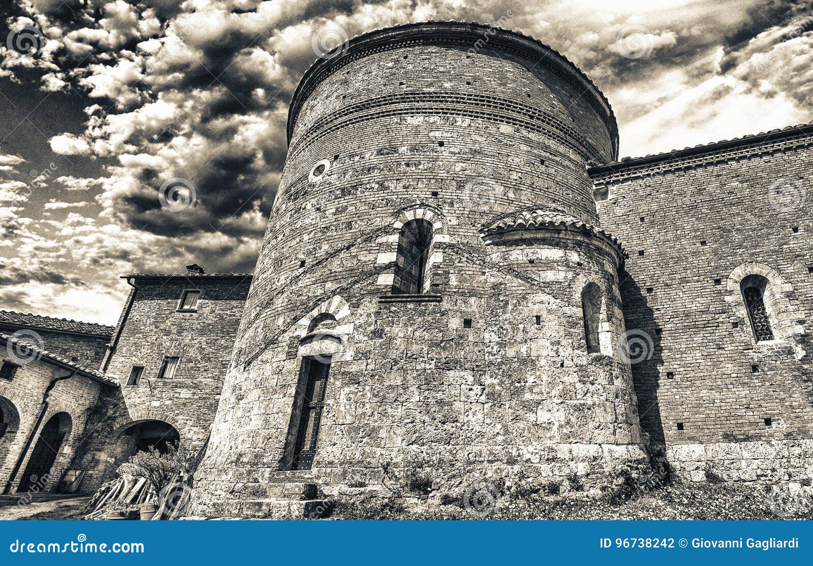 Ancient European Architecture and Landmarks Stock Photo - Image of ...