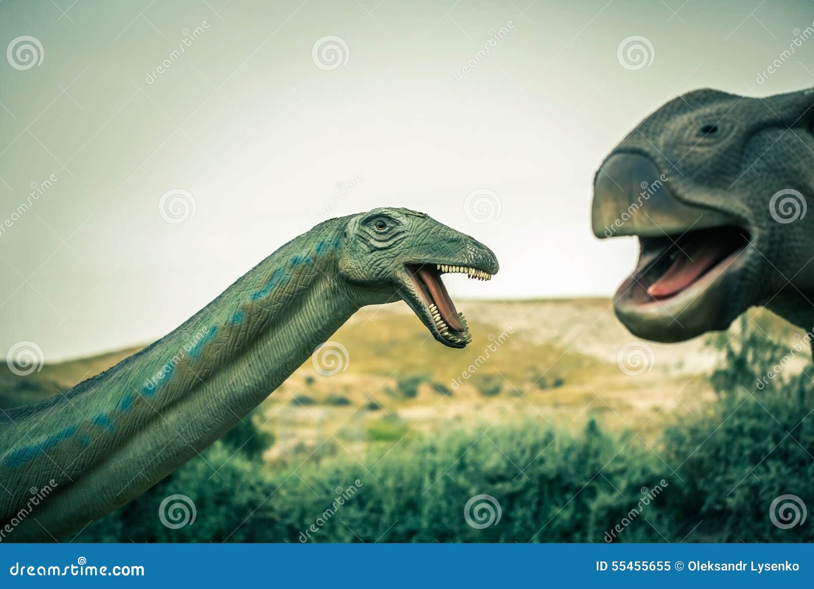 Ancient extinct dinosaur stock image. Image of dinosaur - 55455655