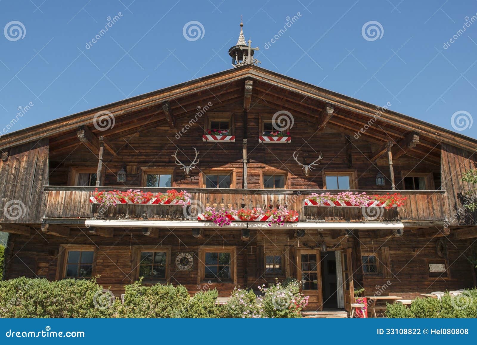 Ancient Farmhouse in Austria Stock Photo - Image of kaernten, gallery ...
