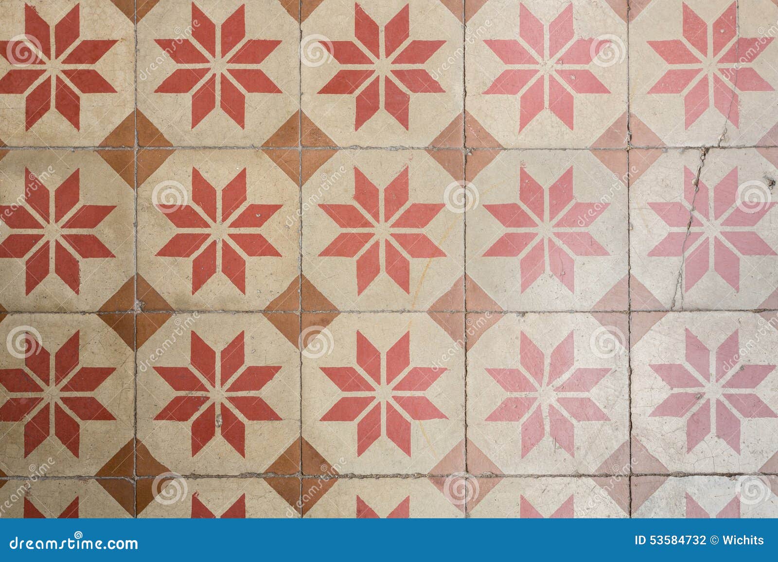 Ancient floor tiles stock photo. Image of decoration - 53584732